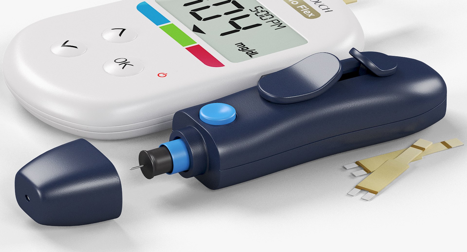 3D Glucose Meter - TurboSquid 1291012