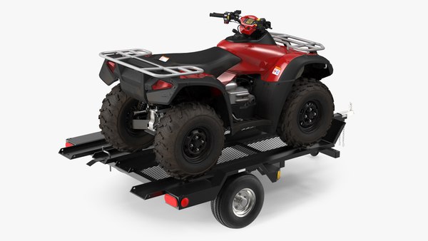 modelo 3d Remolque con ATV - TurboSquid 1790642