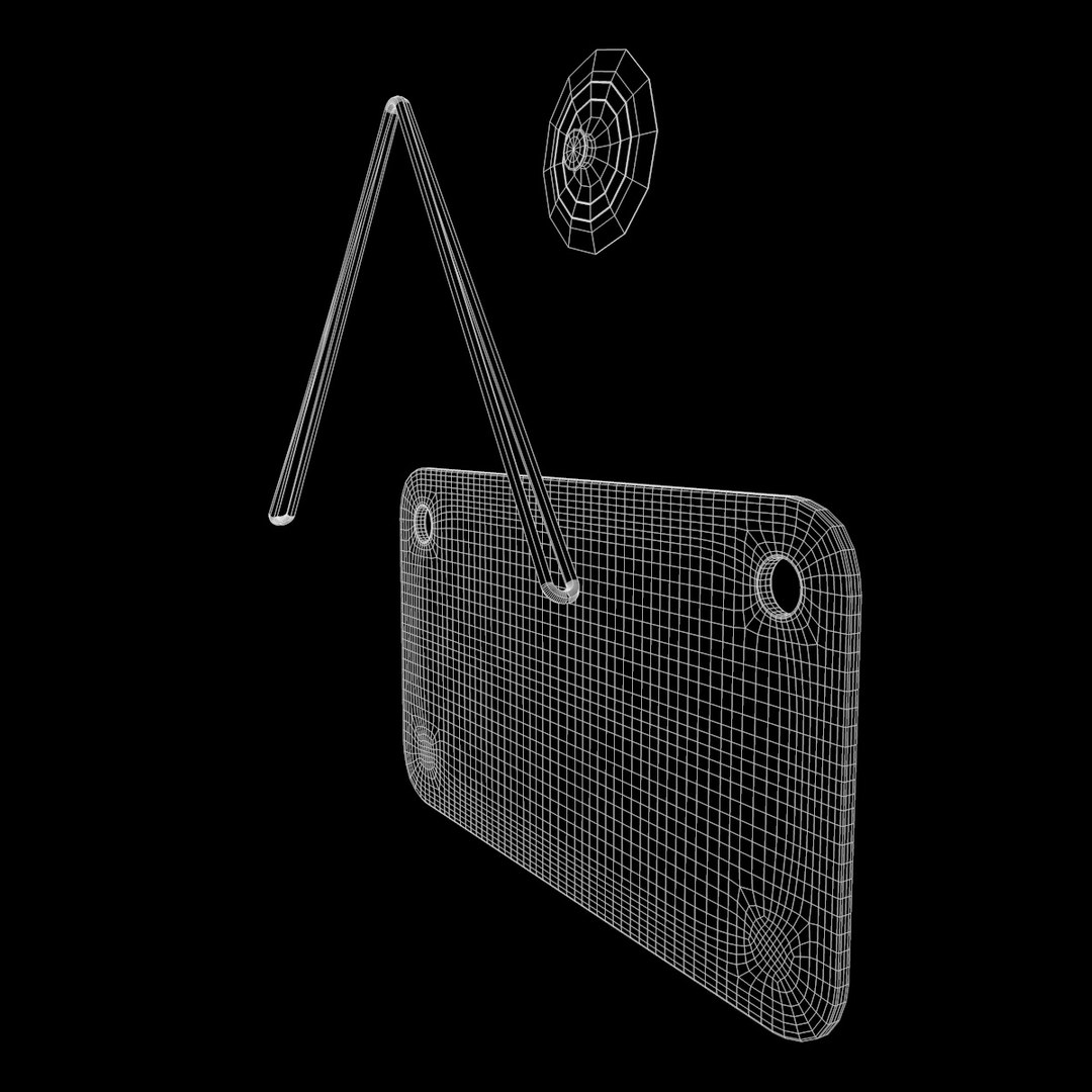 Shop Sign Open 3d Model