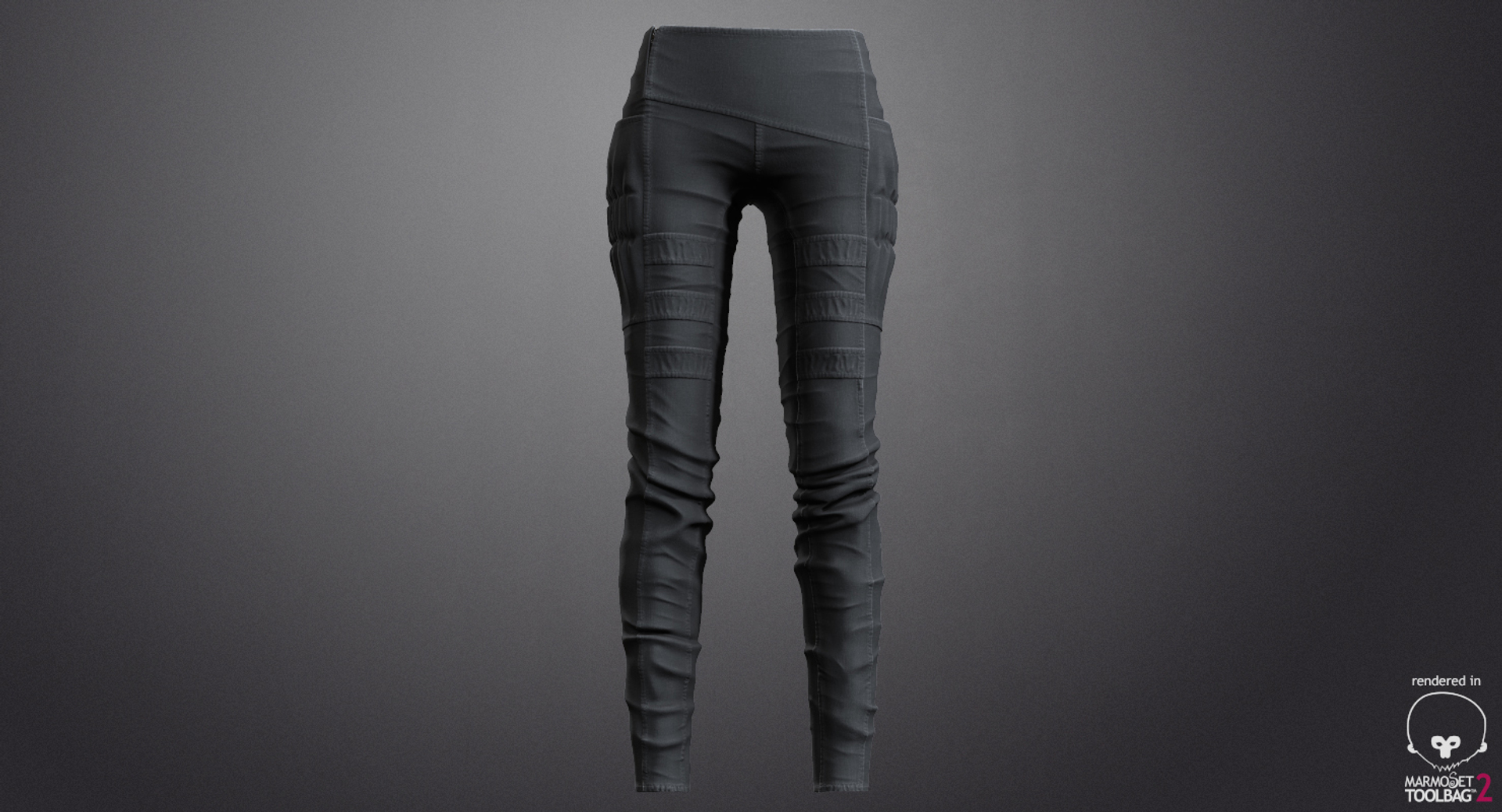 3d Model Women Pants