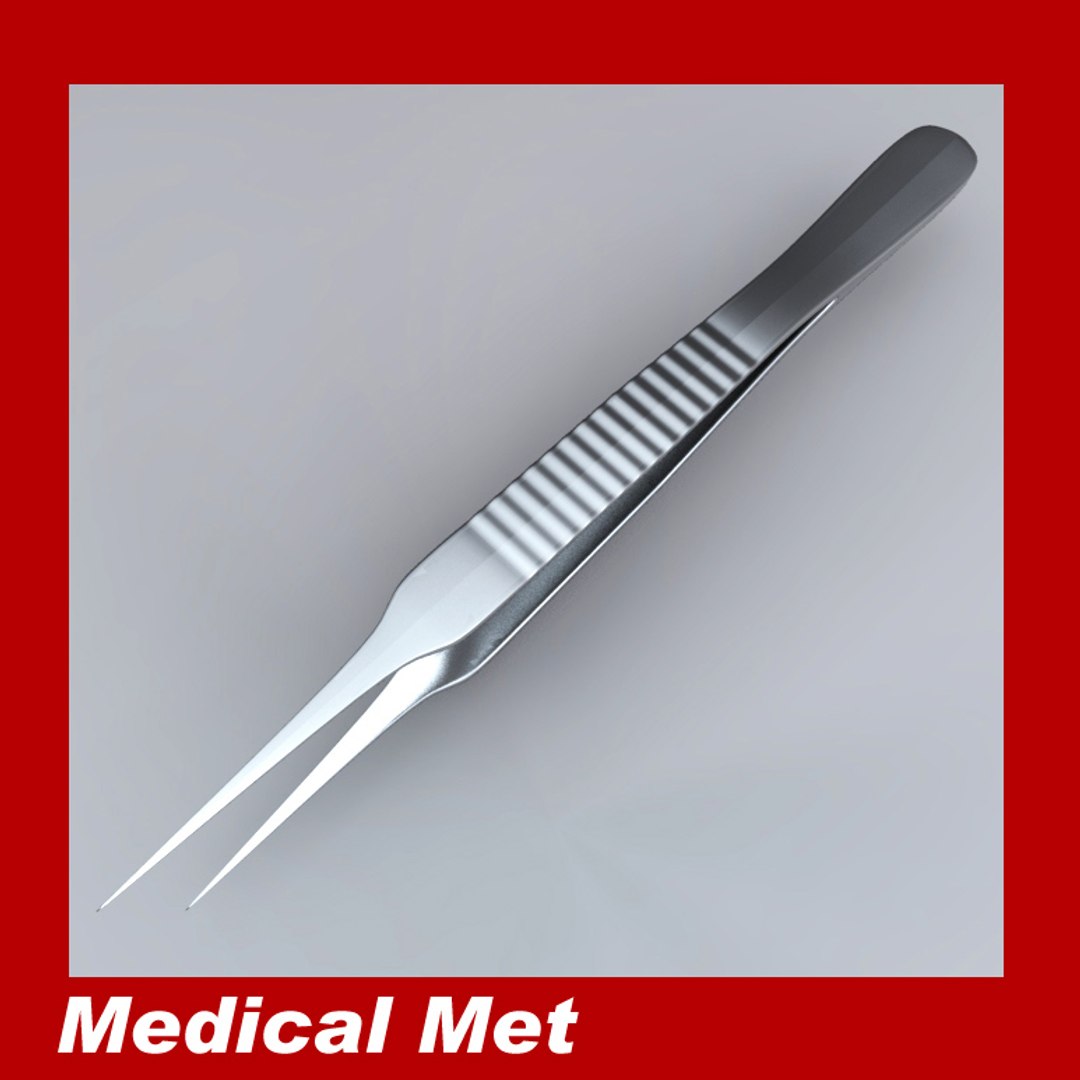 medical tweezer 3d max