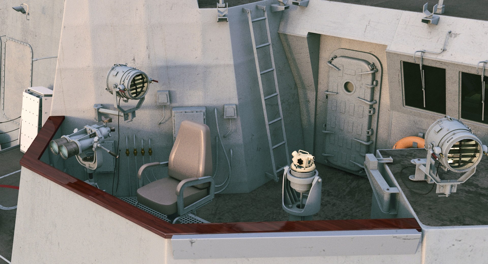 3D model uss bulkeley ddg - TurboSquid 1379243