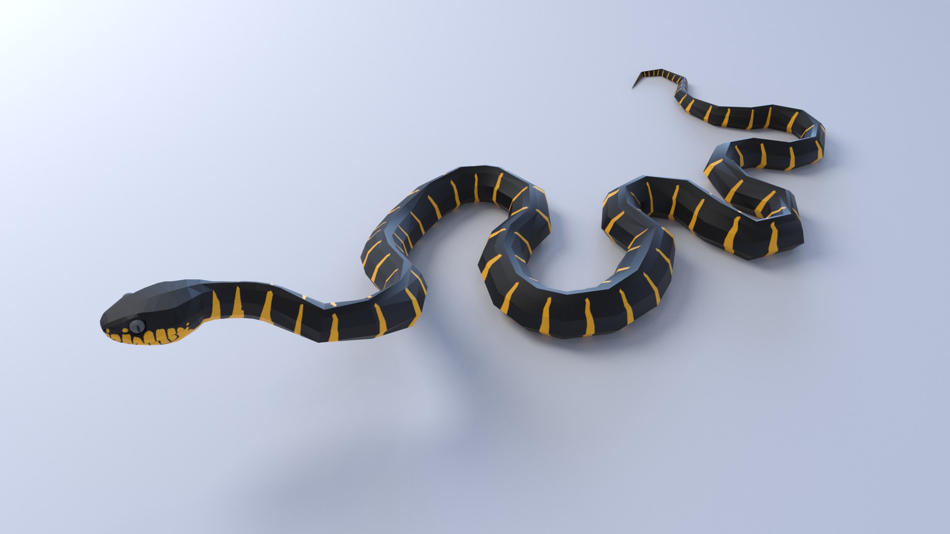 Mangrove Snake - 3D Mesh 3D - TurboSquid 1775721