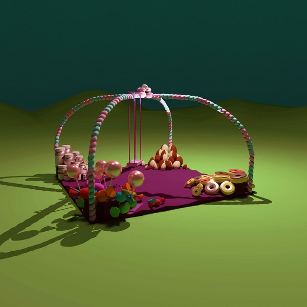 Environment sweets 3D model - TurboSquid 1570592