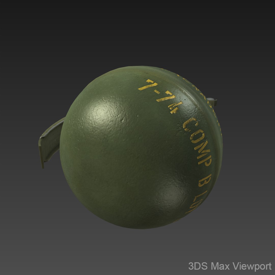 3d M67 Grenade