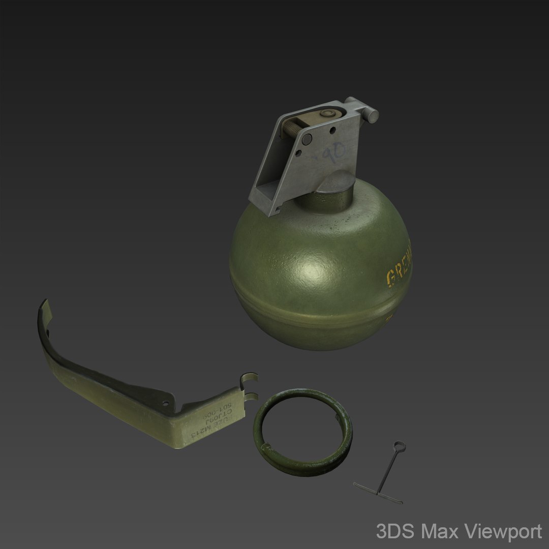 3d M67 Grenade