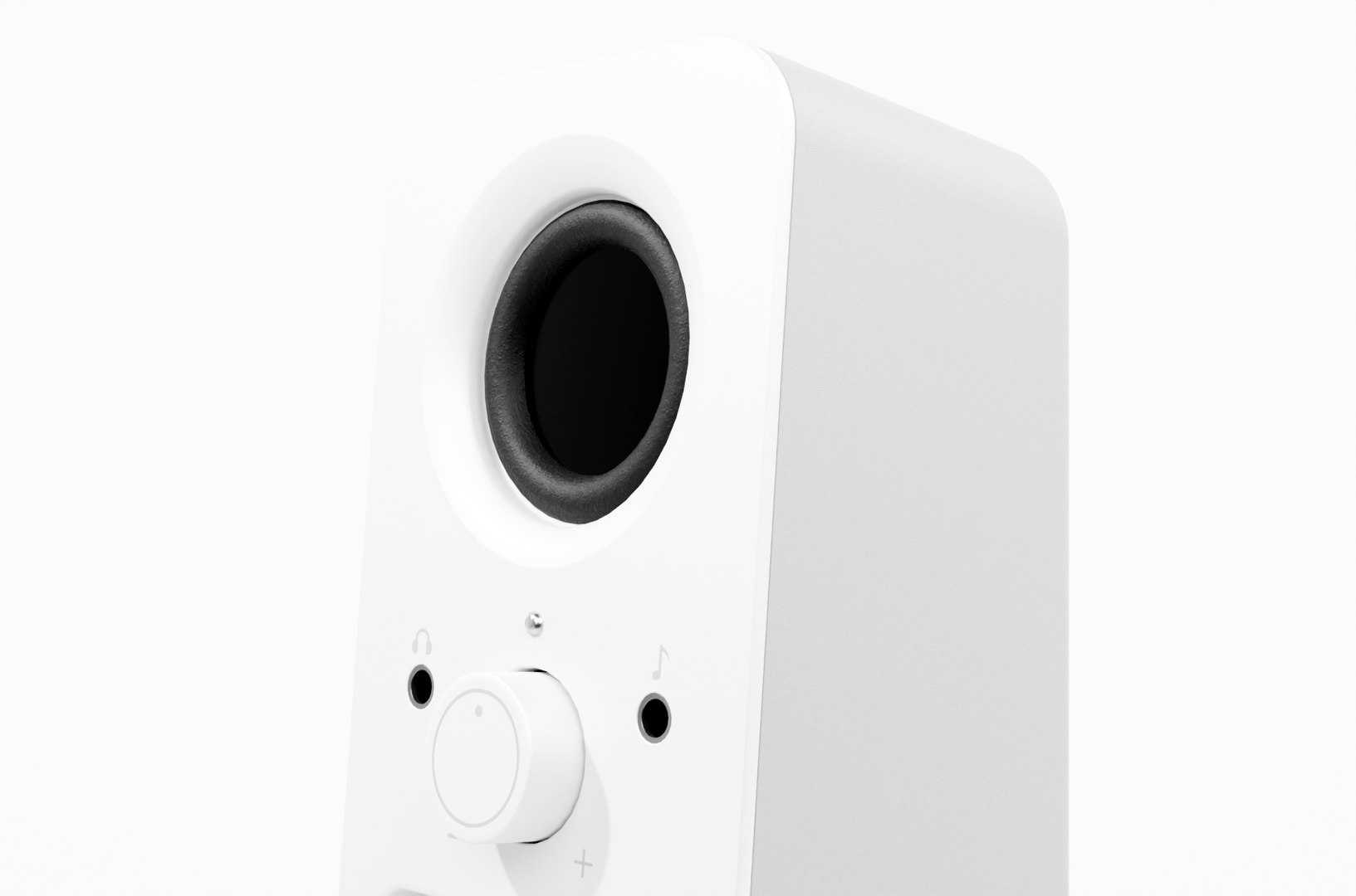Speaker PC Logitech White 3D Model - TurboSquid 2021046