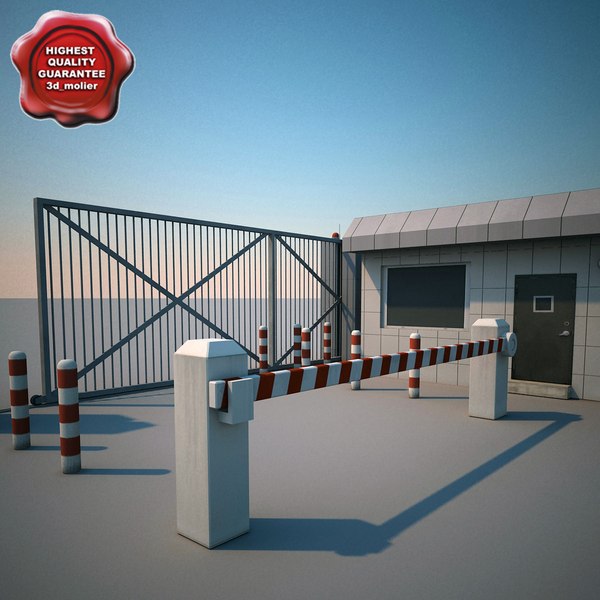 Architecture Gate 3D Models for Download | TurboSquid