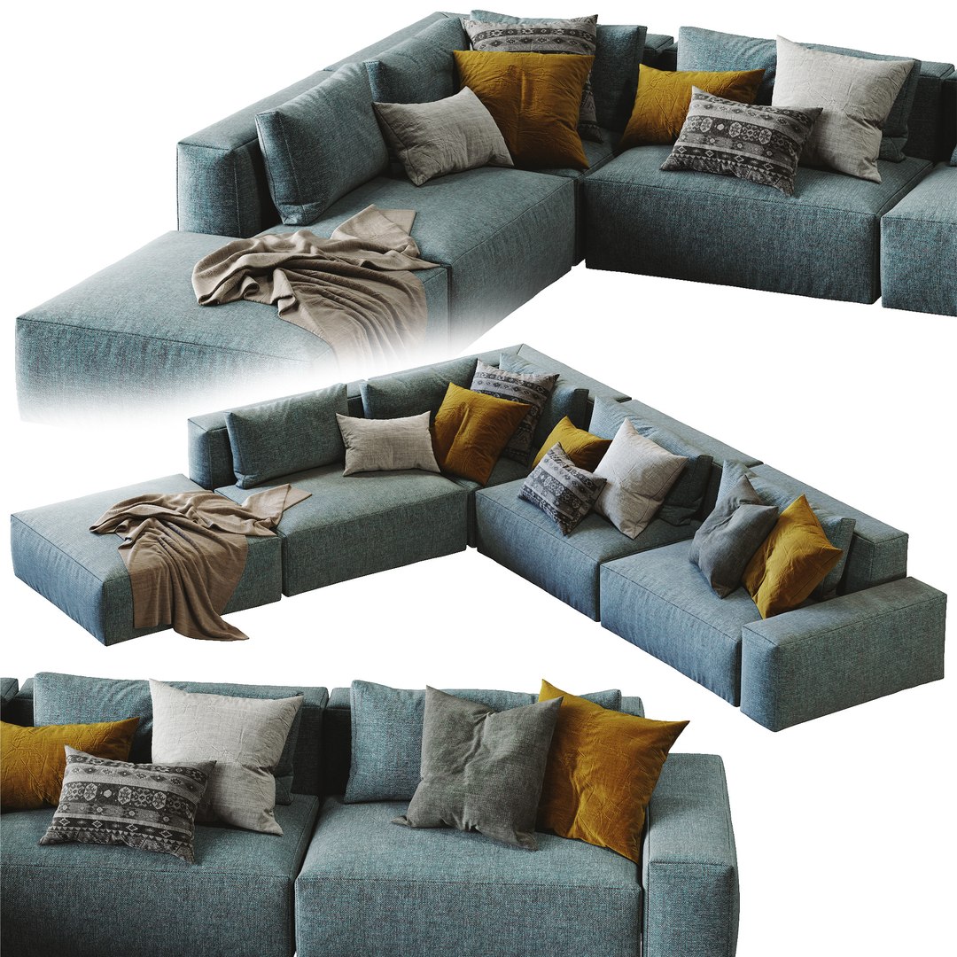 Jesse Sofa Daniel 5 3D Model - TurboSquid 1638023