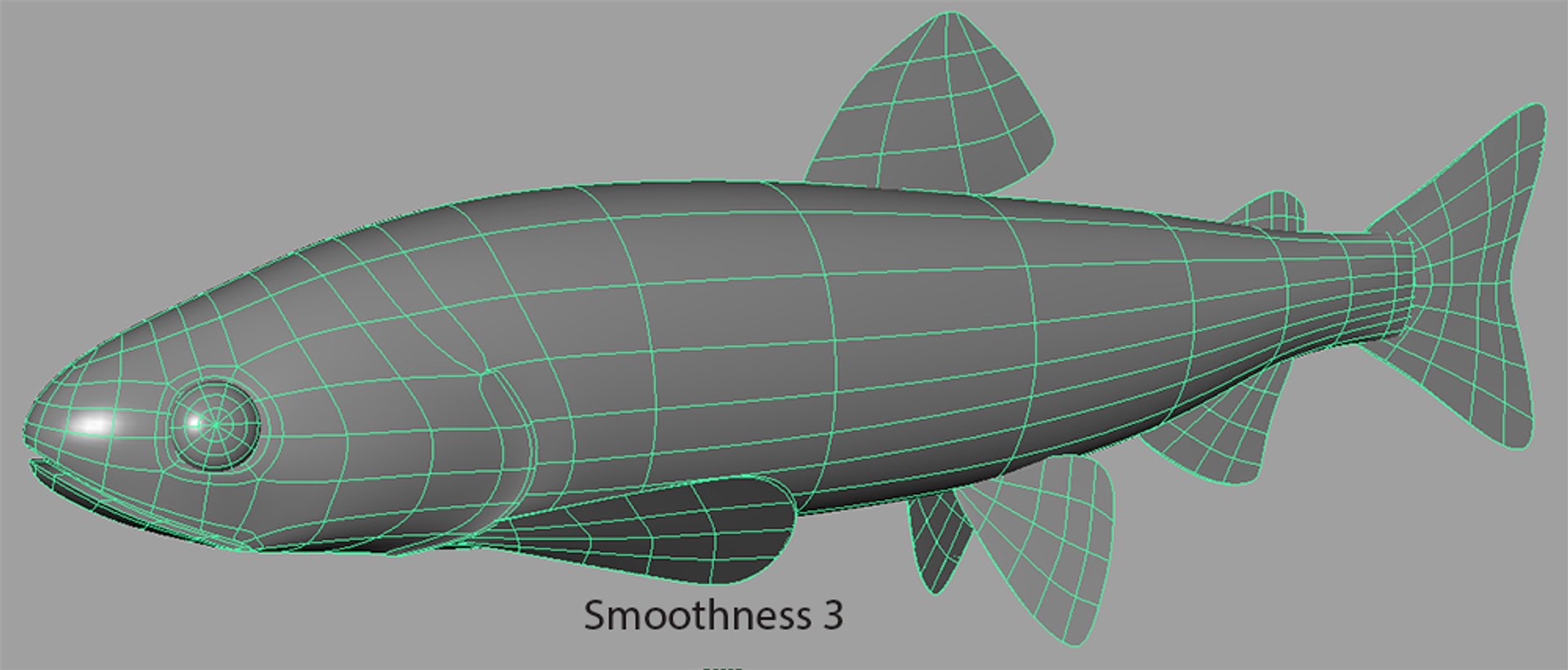 Amago Trout 3d Model