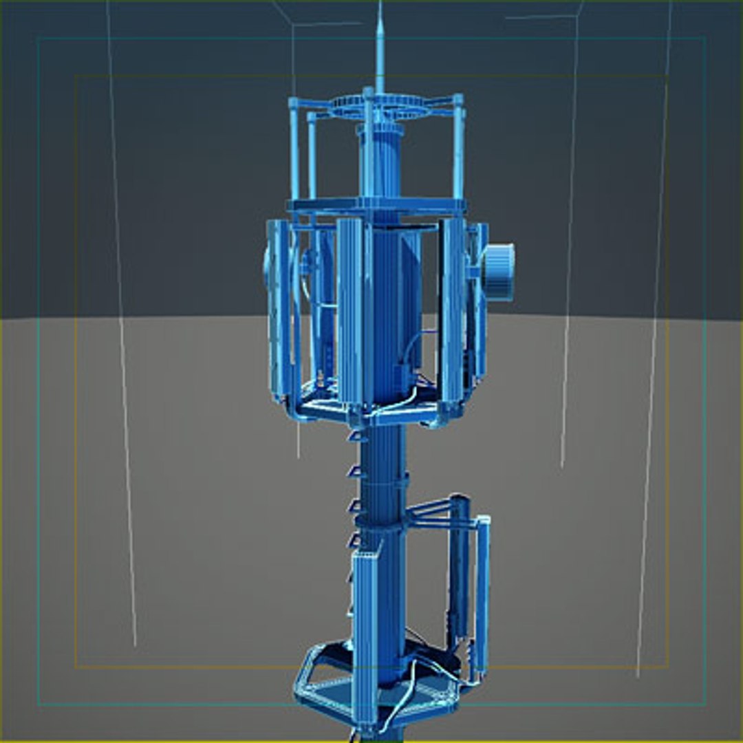 tower 1 3d model