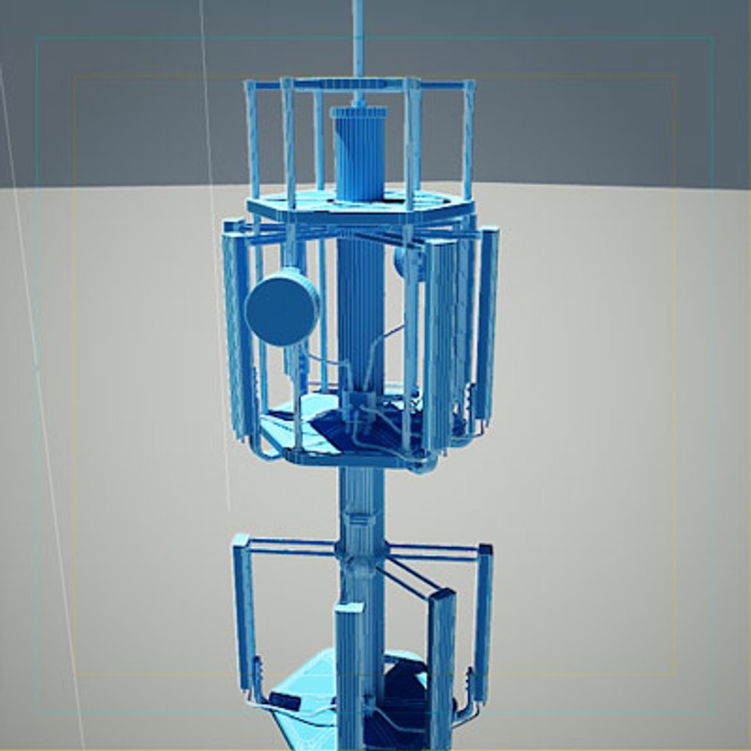 tower 1 3d model
