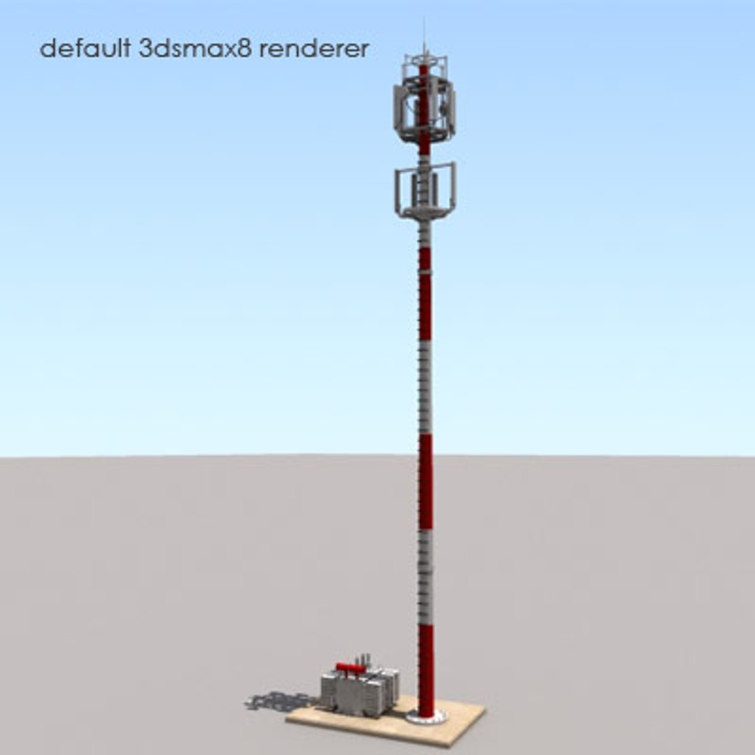 tower 1 3d model