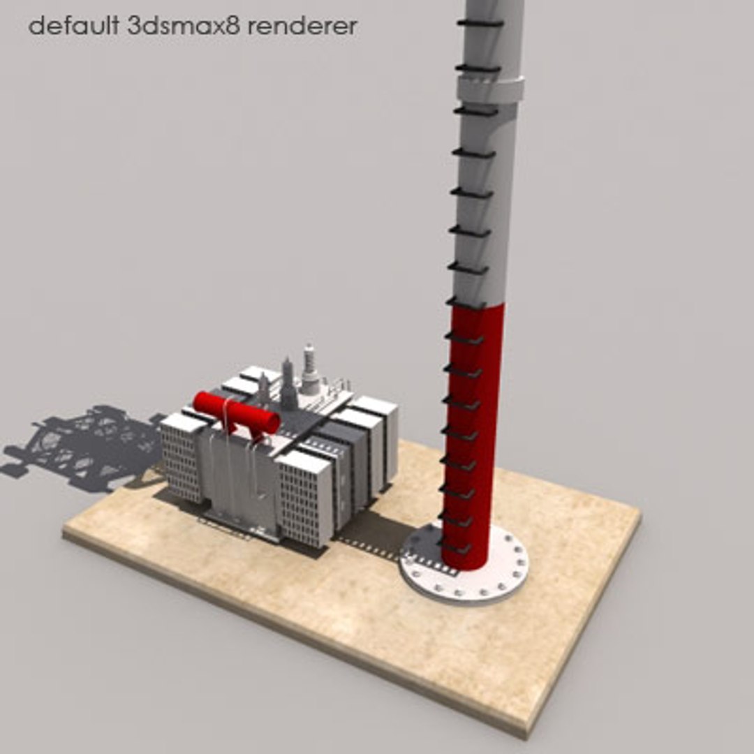 tower 1 3d model