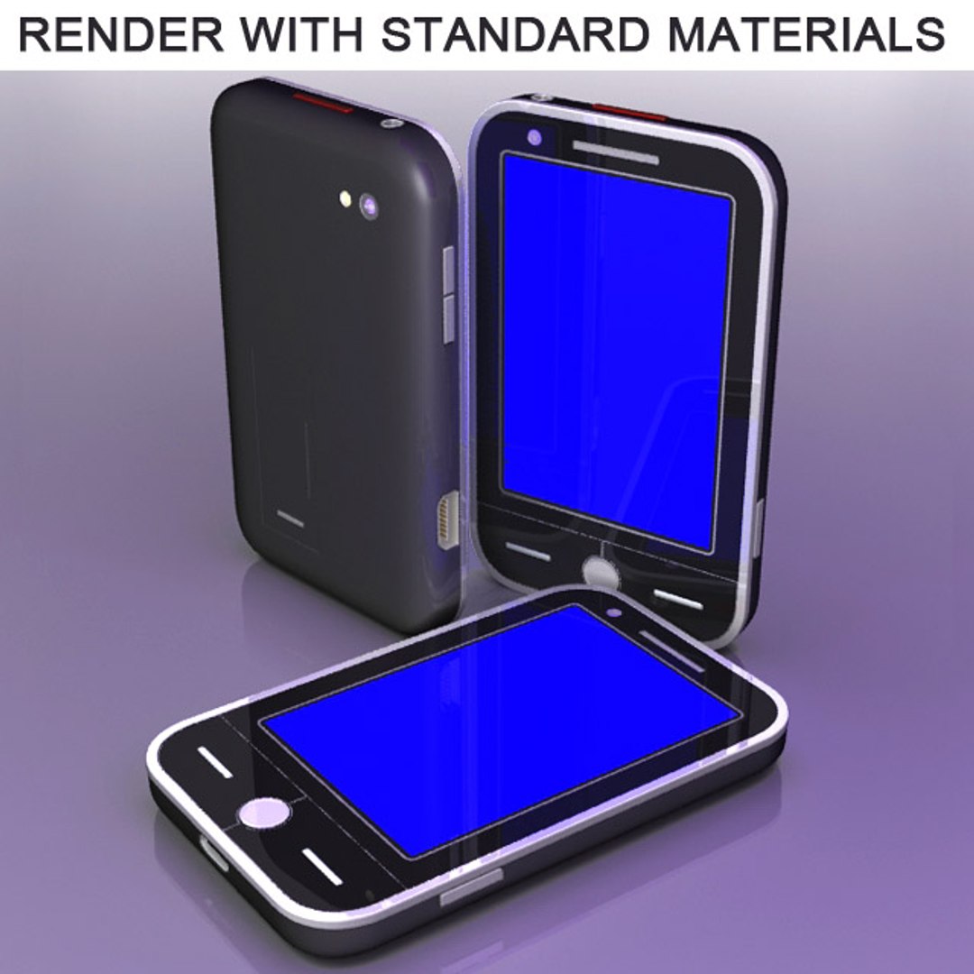 max non touch screen cell phone