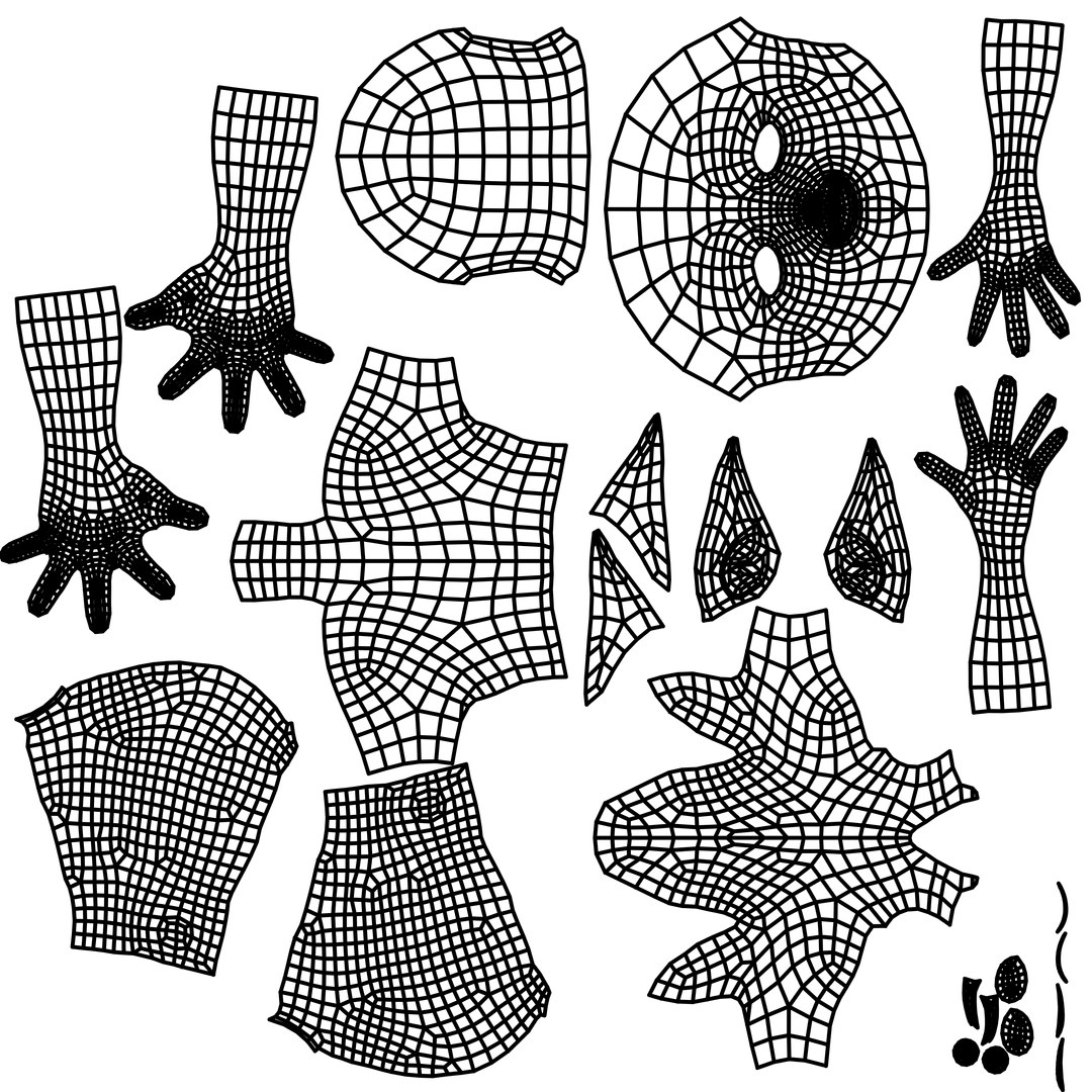 3D Model Witch Girl Low-poly 3D Model Green Clother - TurboSquid 2185581