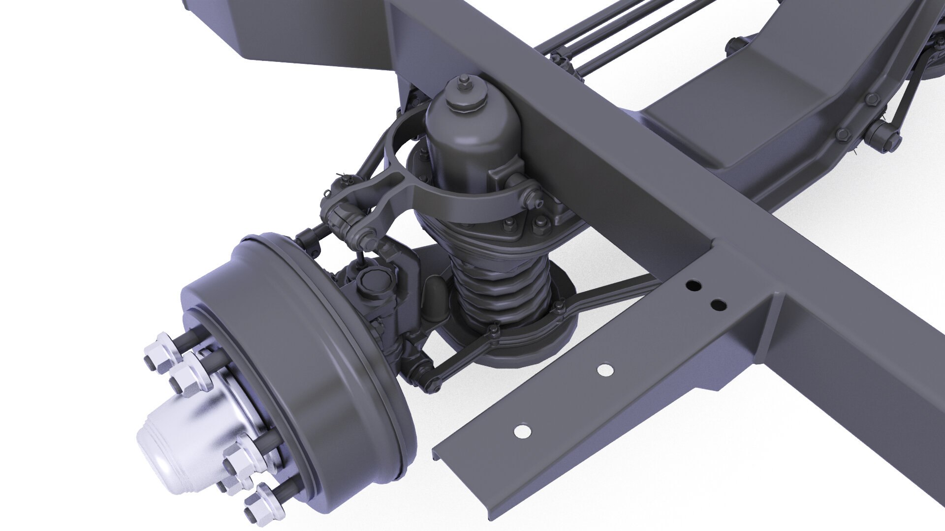 Drive Rear Axle 3D Model - TurboSquid 1582503