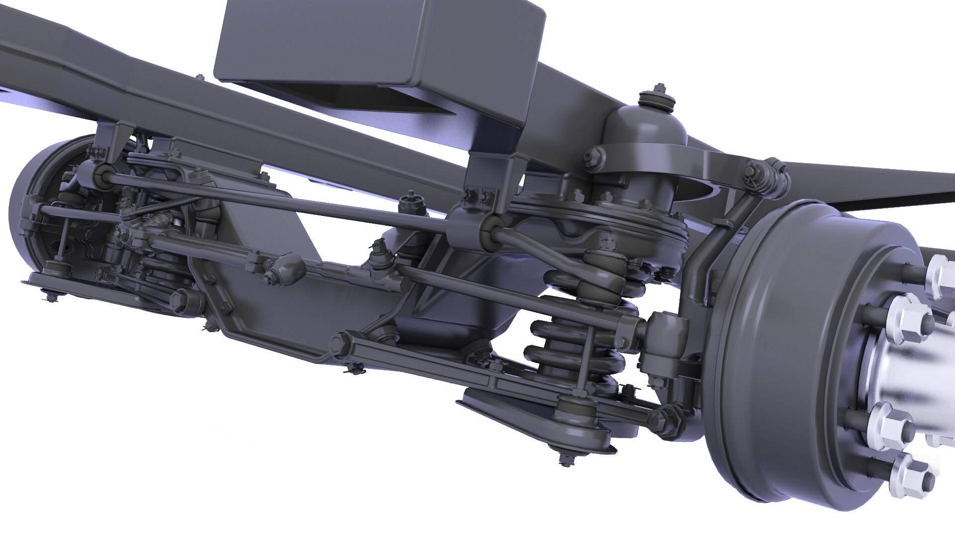 Drive rear axle 3D model - TurboSquid 1582503