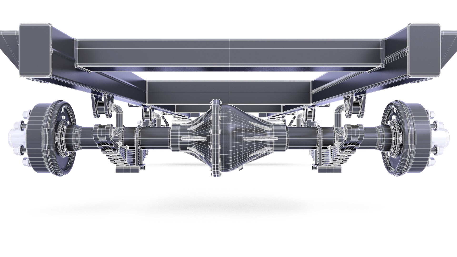Drive Rear Axle 3D Model - TurboSquid 1582503