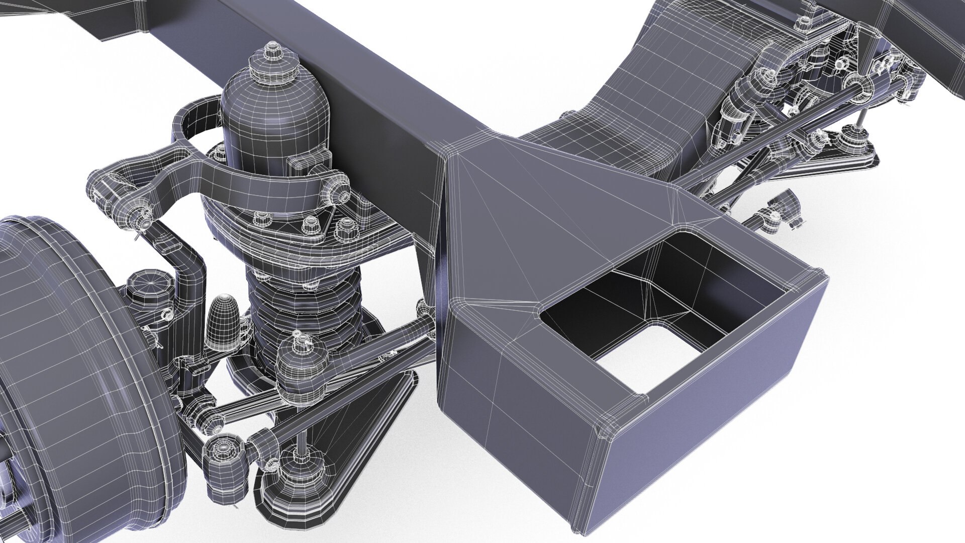 Drive rear axle 3D model - TurboSquid 1582503