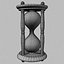 sand clock 3d model