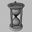 sand clock 3d model