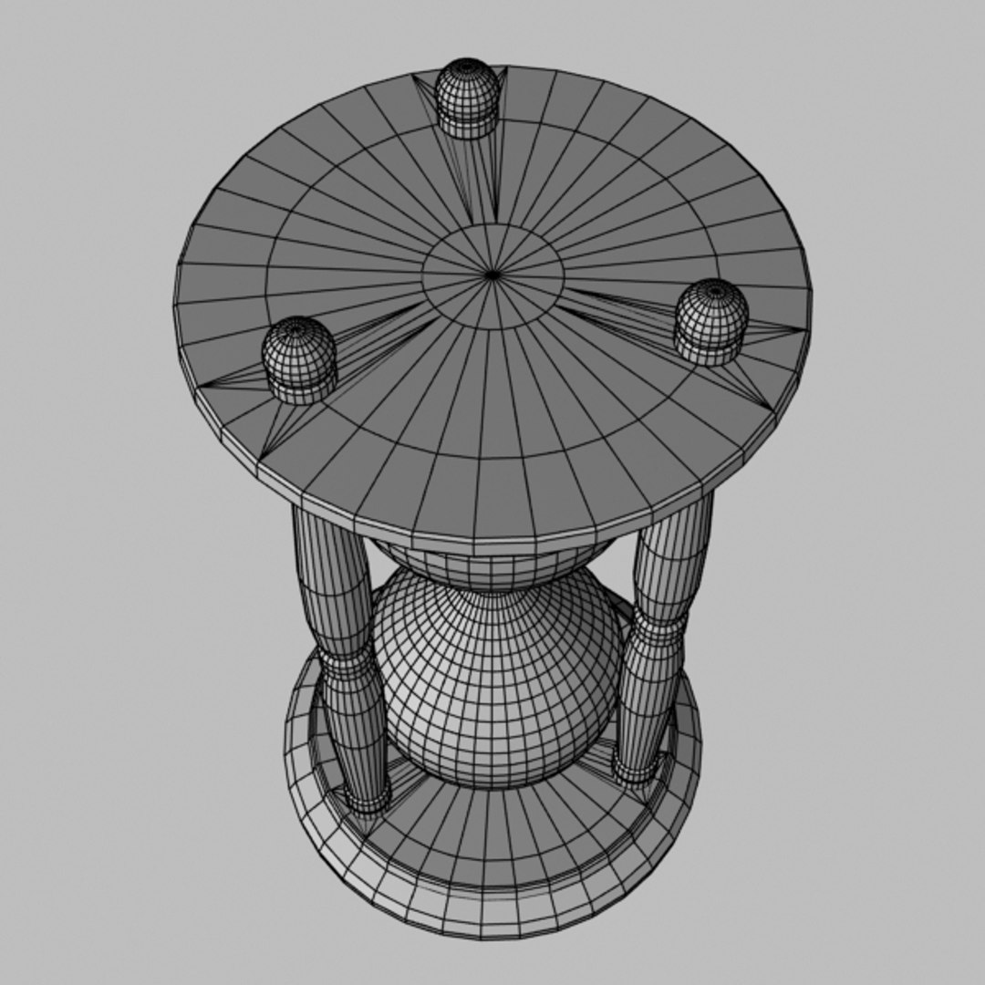 sand clock 3d model