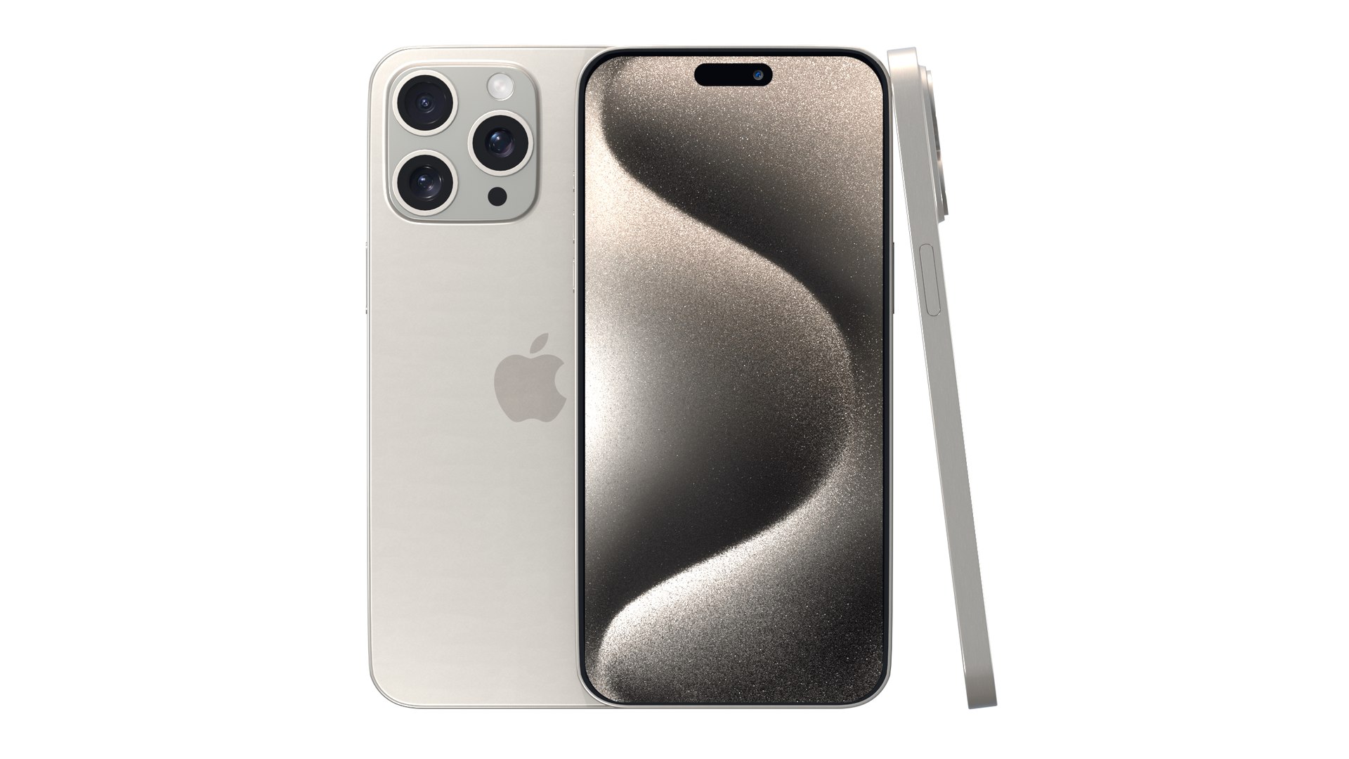 IPhone 15 Pro Max Starlight 3D Model - TurboSquid 2206488