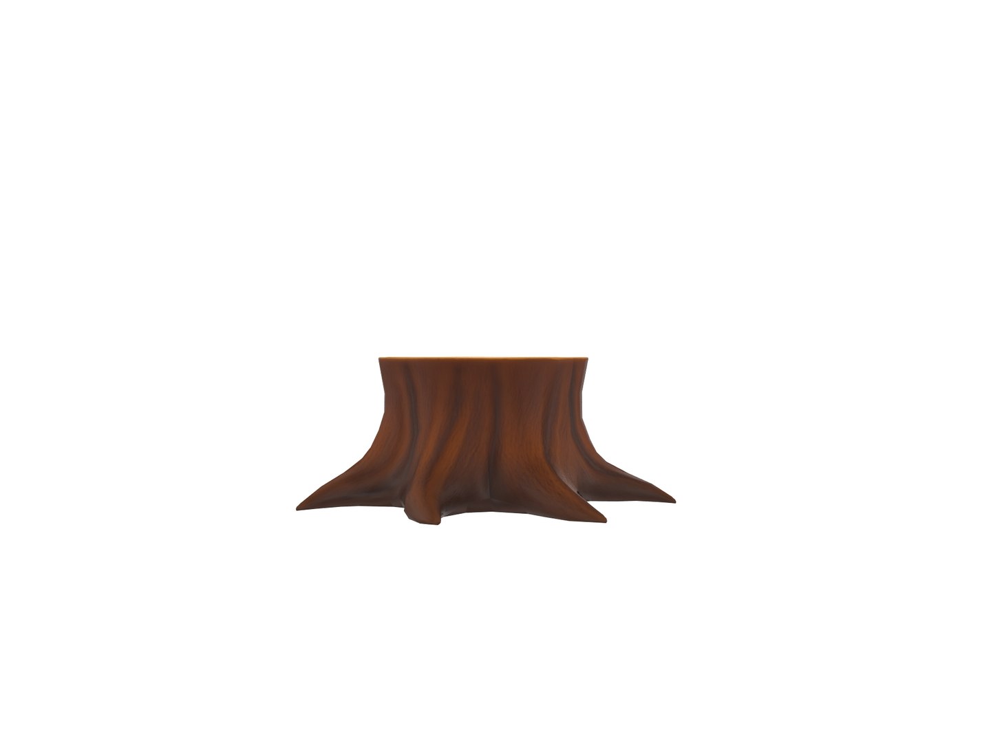3D Low Poly Stump 003 - TurboSquid 1851049