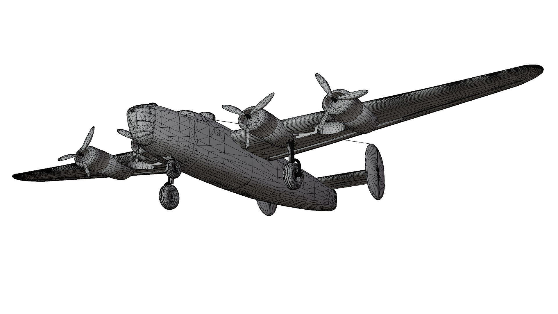 3D Model B-24-Liberator - TurboSquid 2130929