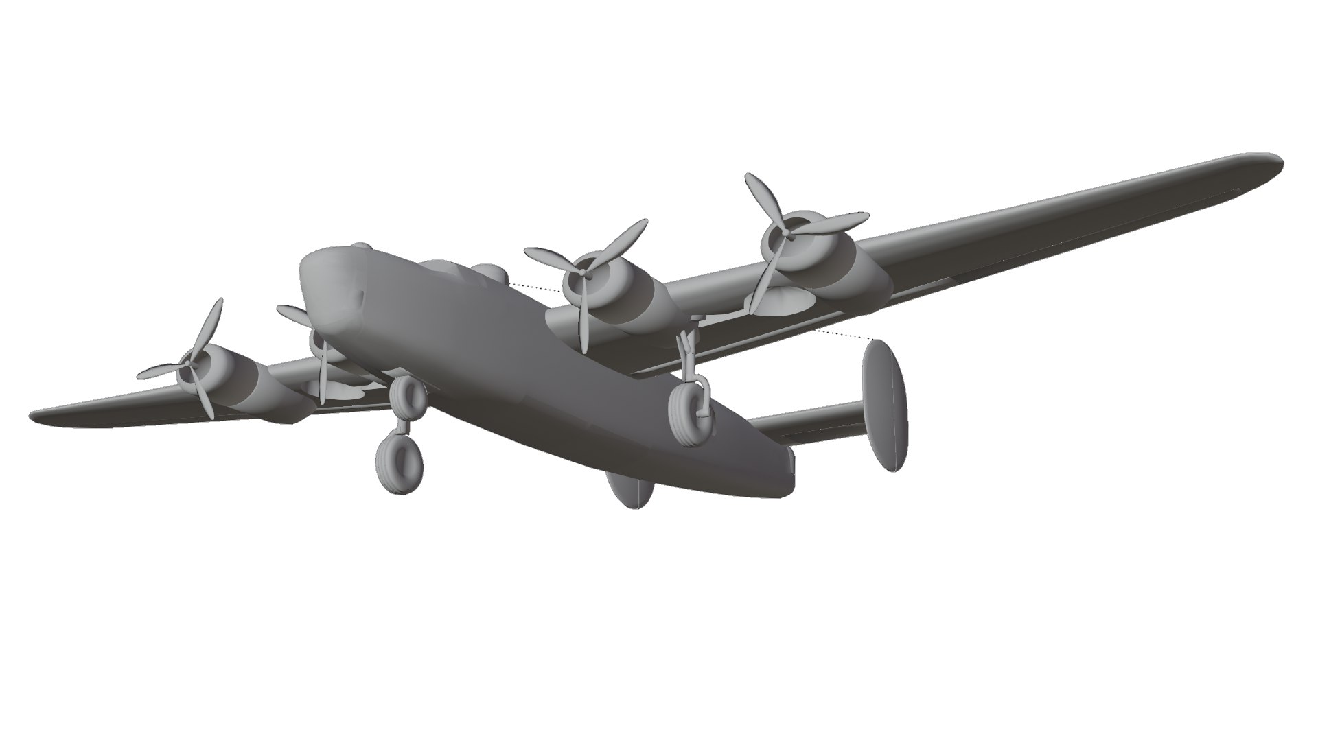 3D Model B-24-Liberator - TurboSquid 2130929