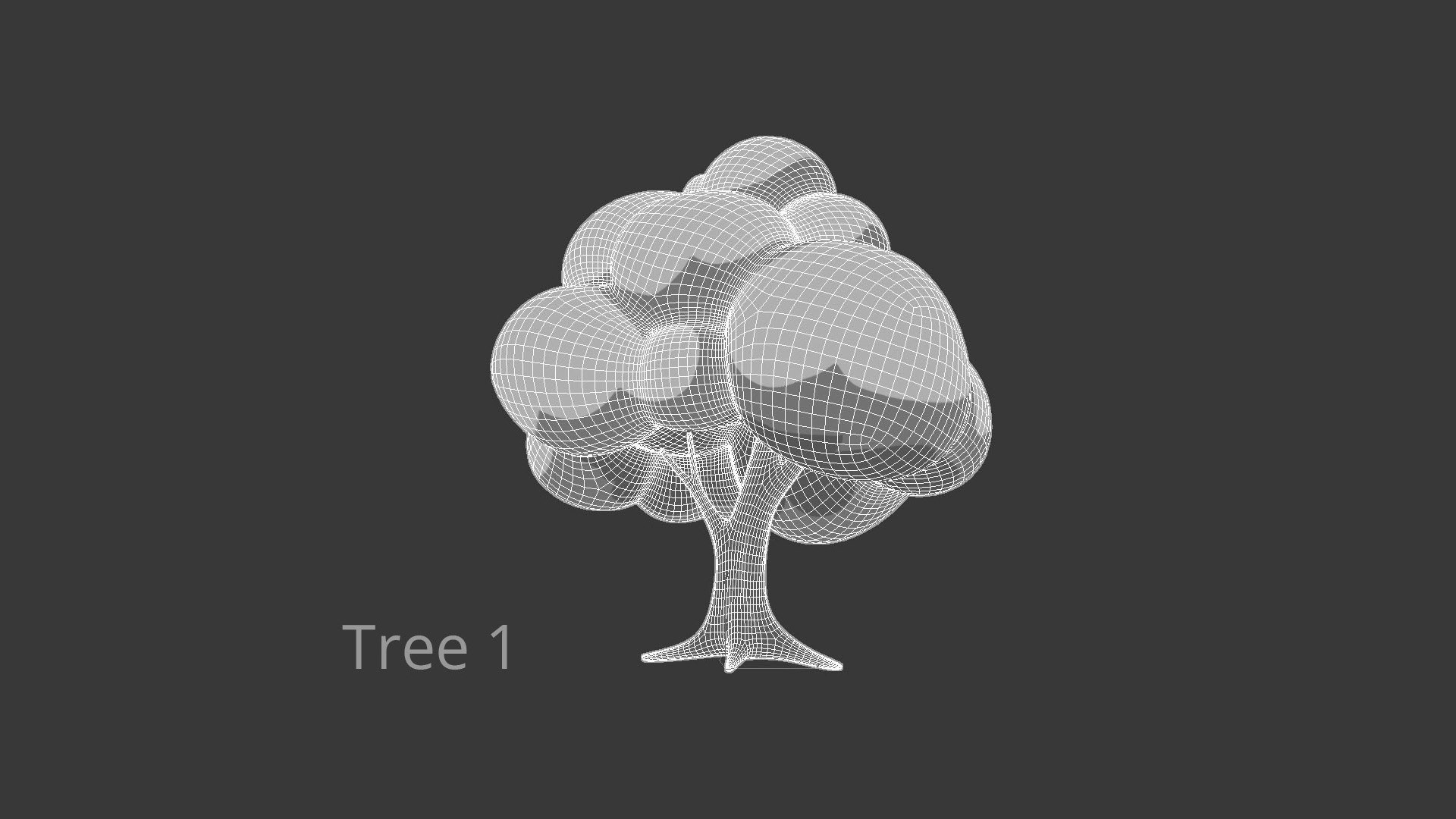 3D Cartoon Trees - pack of six - TurboSquid 1842029