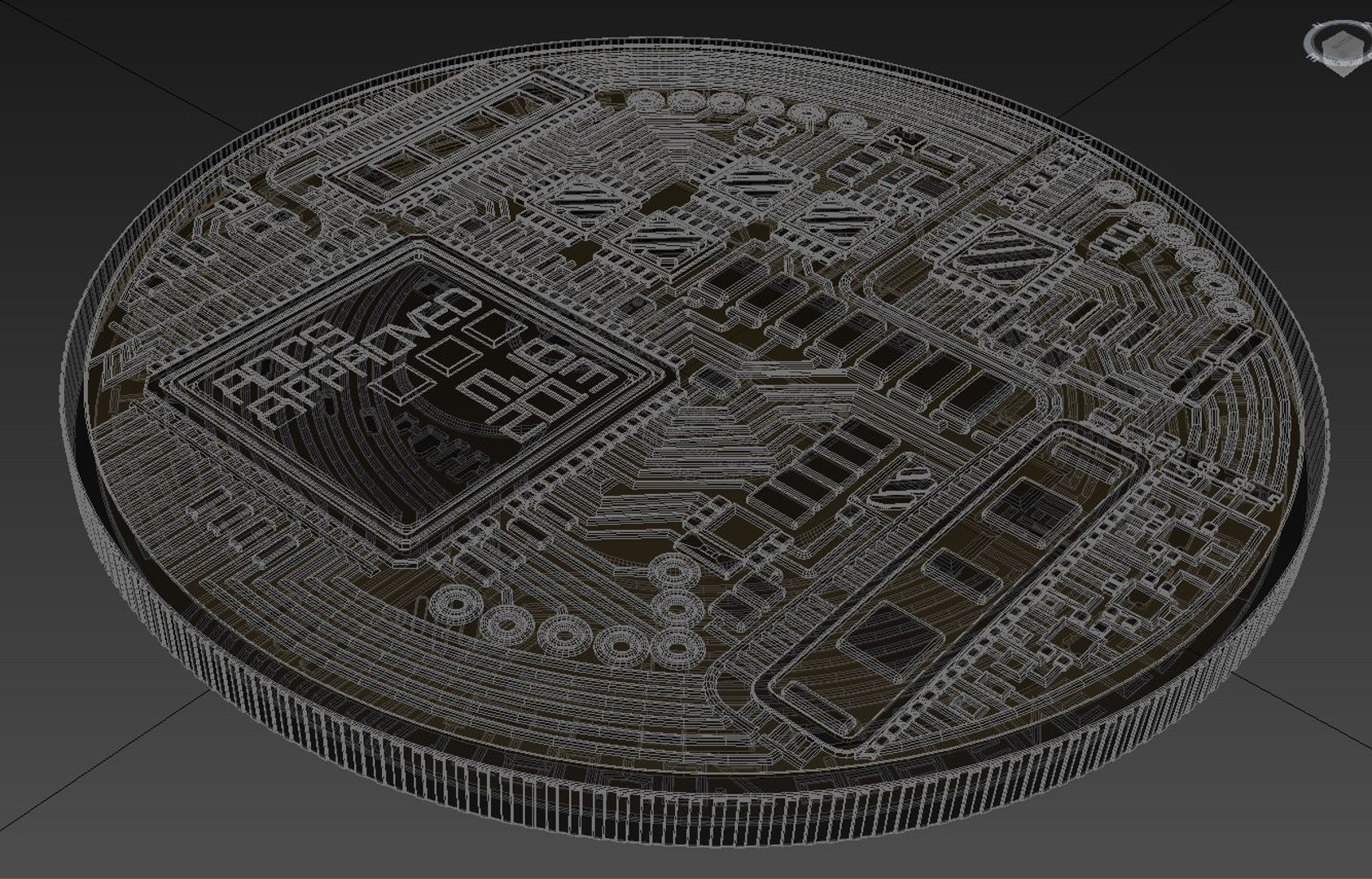 Bitcoin Coin 3D Model - TurboSquid 1257419