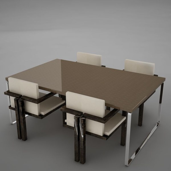 3d table model