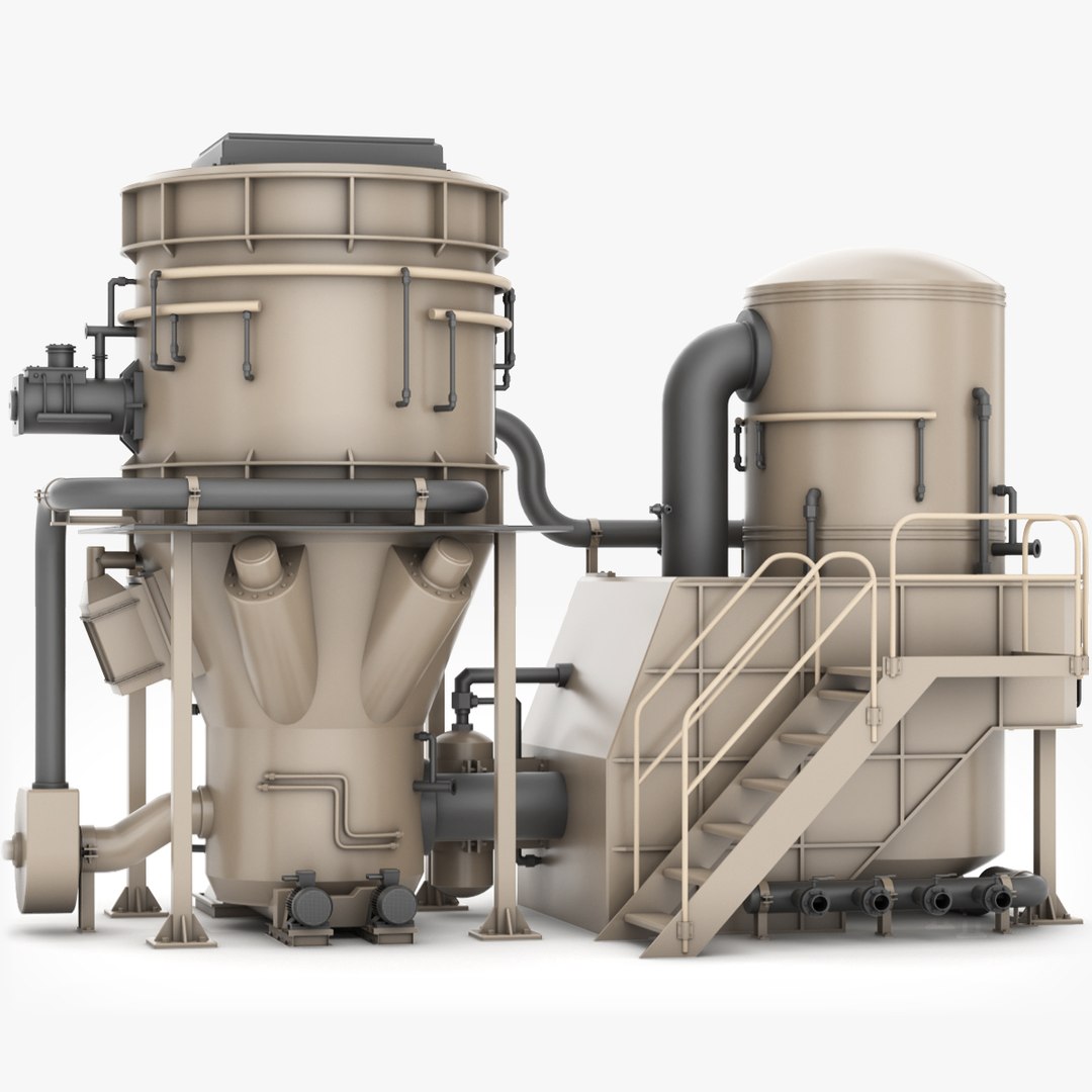 3D Industrial Machine Model - TurboSquid 1510831