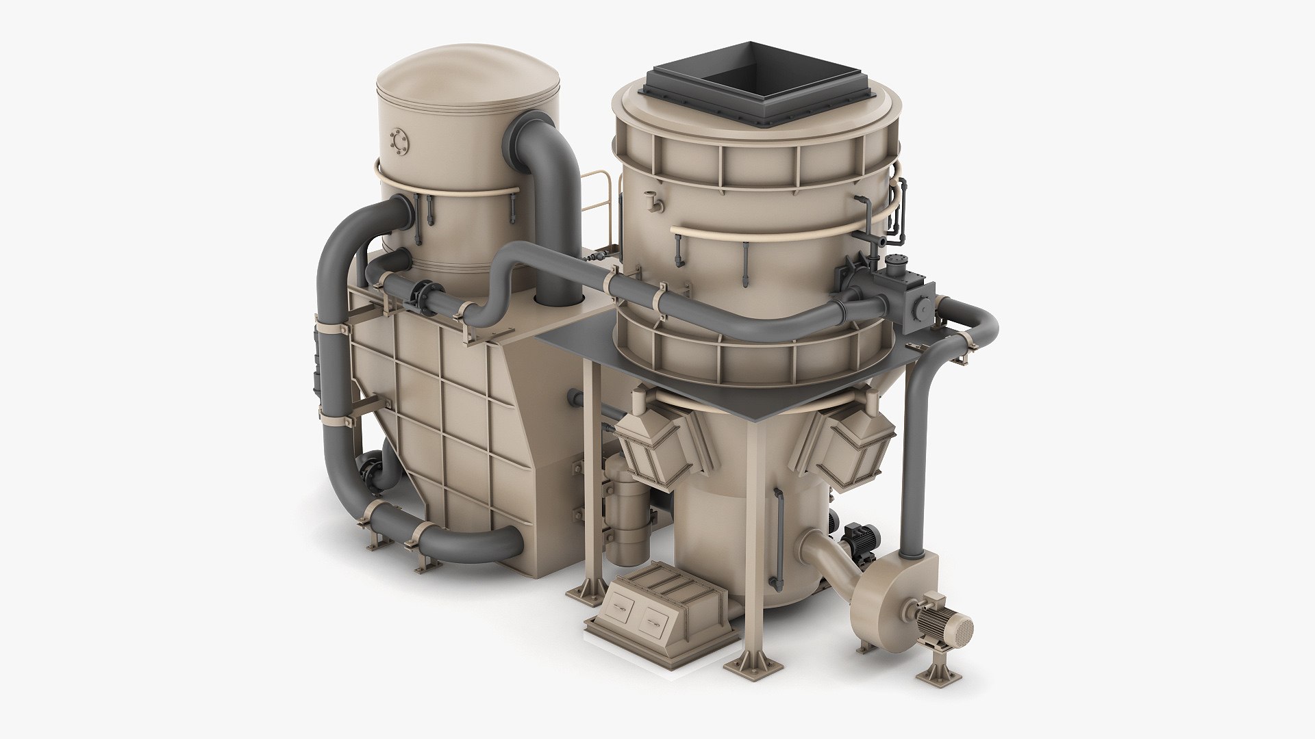 3D Industrial Machine Model - TurboSquid 1510831