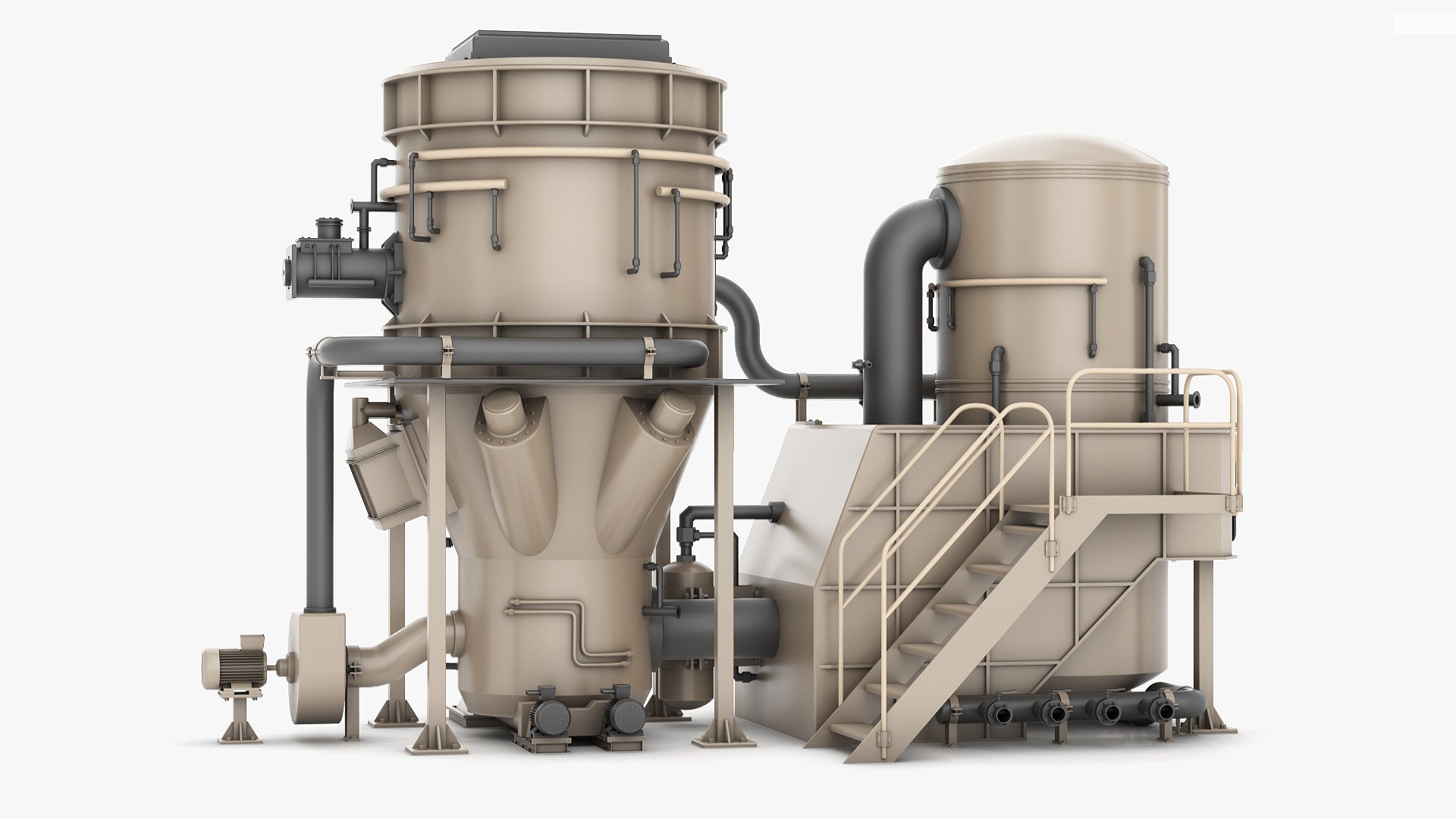 3D Industrial Machine Model - TurboSquid 1510831