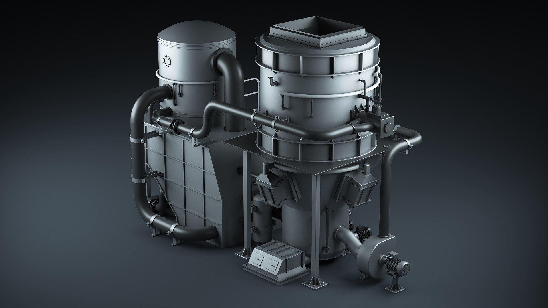3D Industrial Machine Model - TurboSquid 1510831