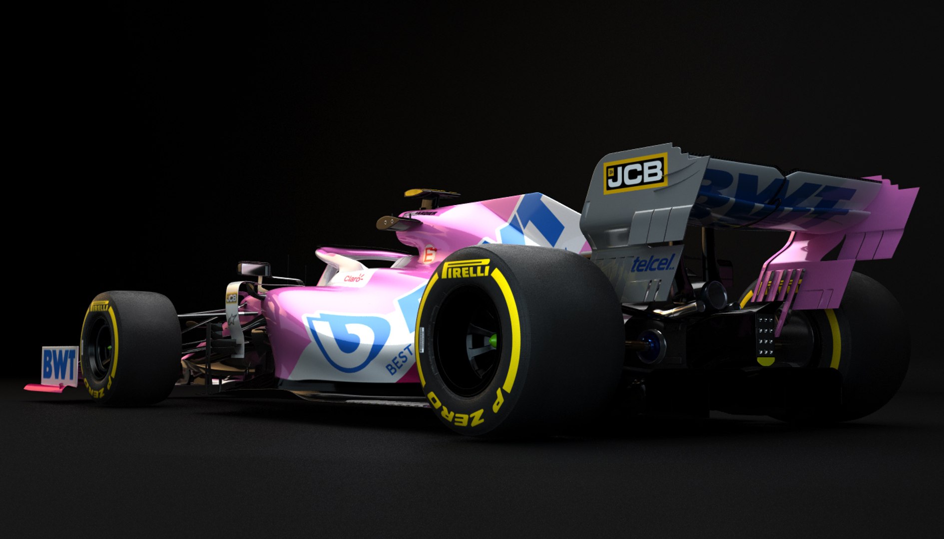 F1 Racing Point Rp20 3D - TurboSquid 1517475