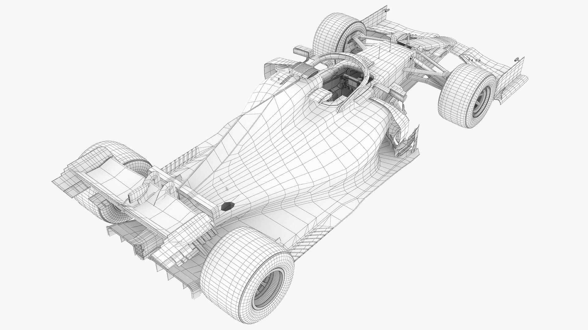 F1 racing point rp20 3D - TurboSquid 1517475