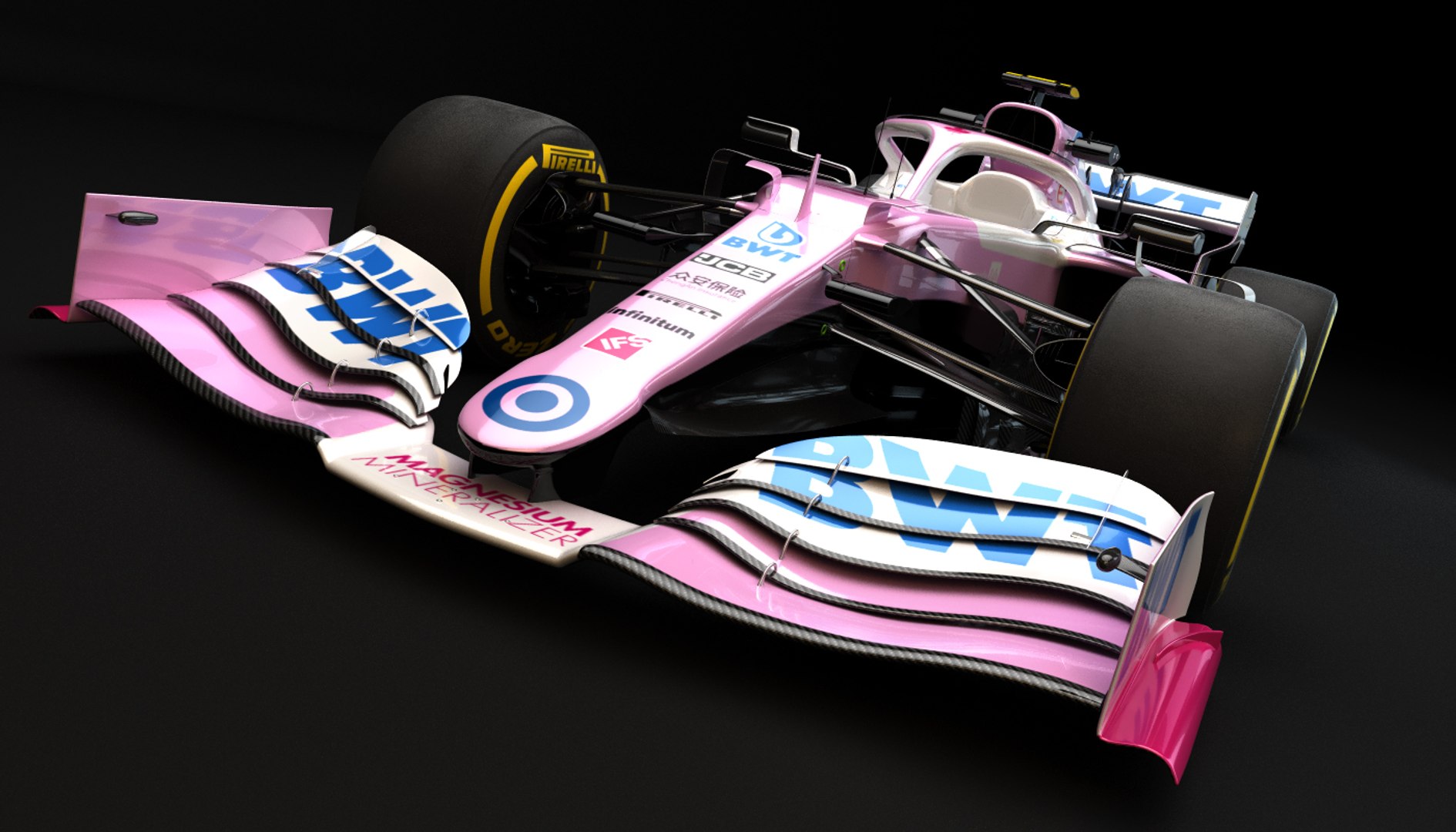 F1 Racing Point Rp20 3D - TurboSquid 1517475