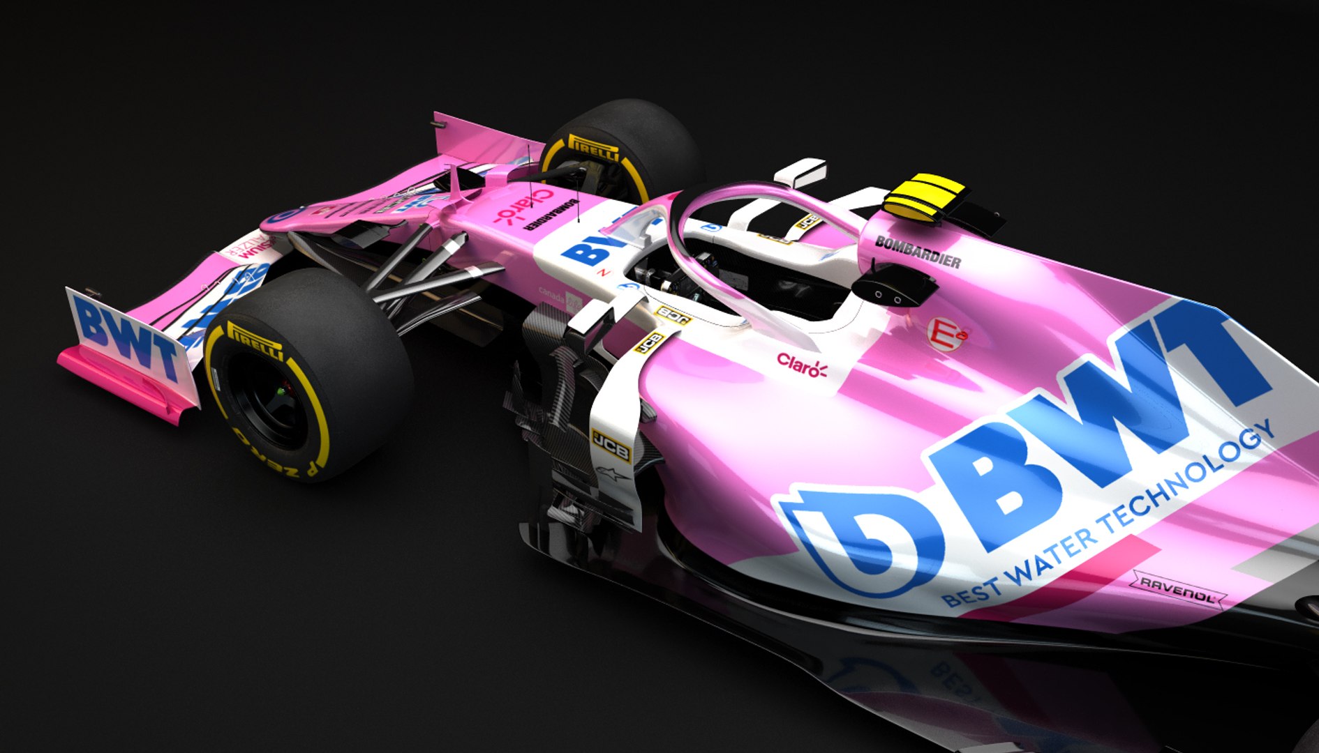 F1 Racing Point Rp20 3D - TurboSquid 1517475