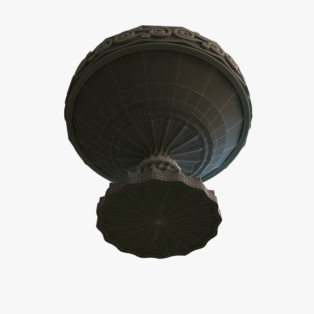 3d Model Bowls Aztec