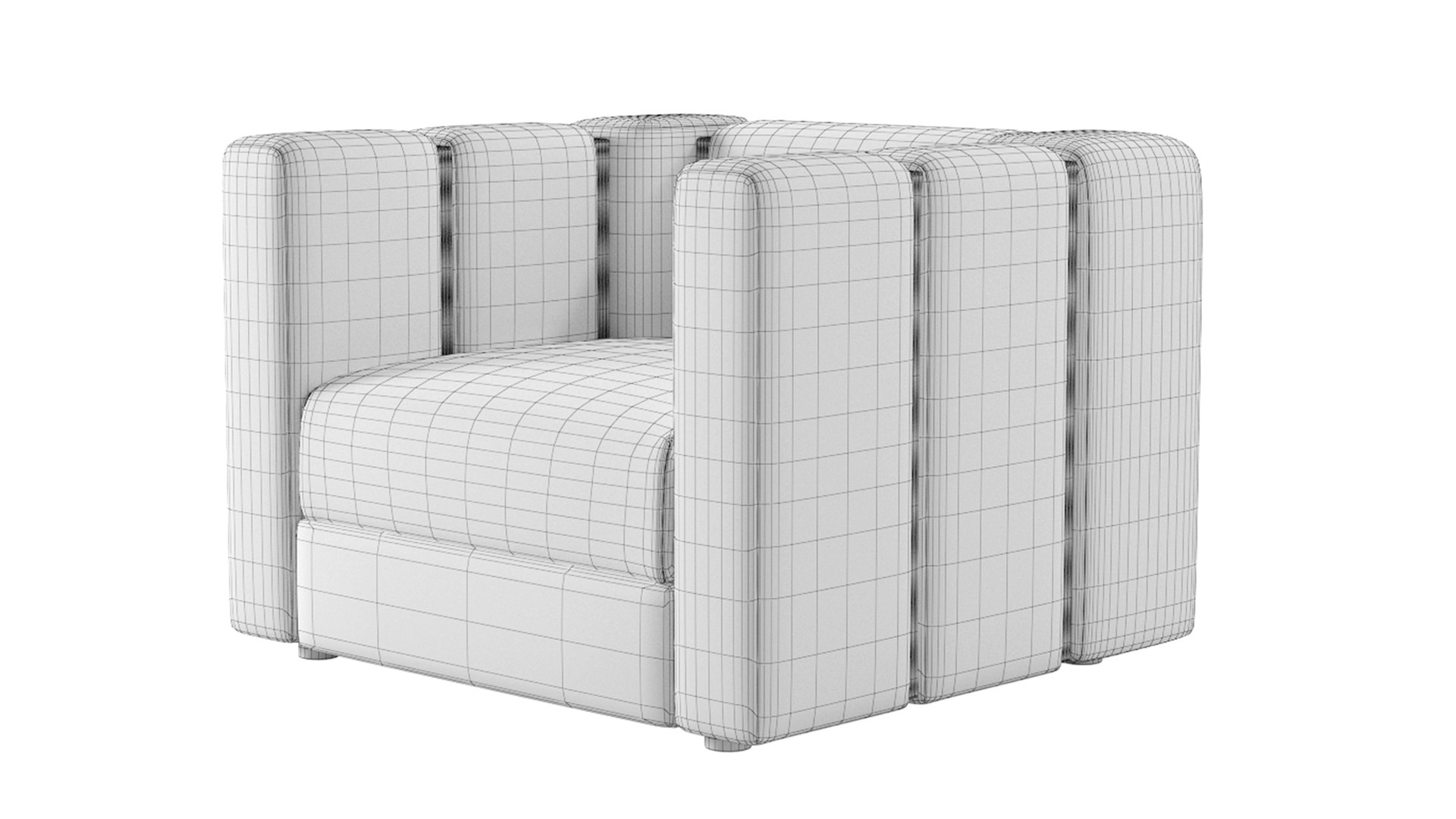 Rugiano Italia Club ArmchairCorona 3D - TurboSquid 1800217