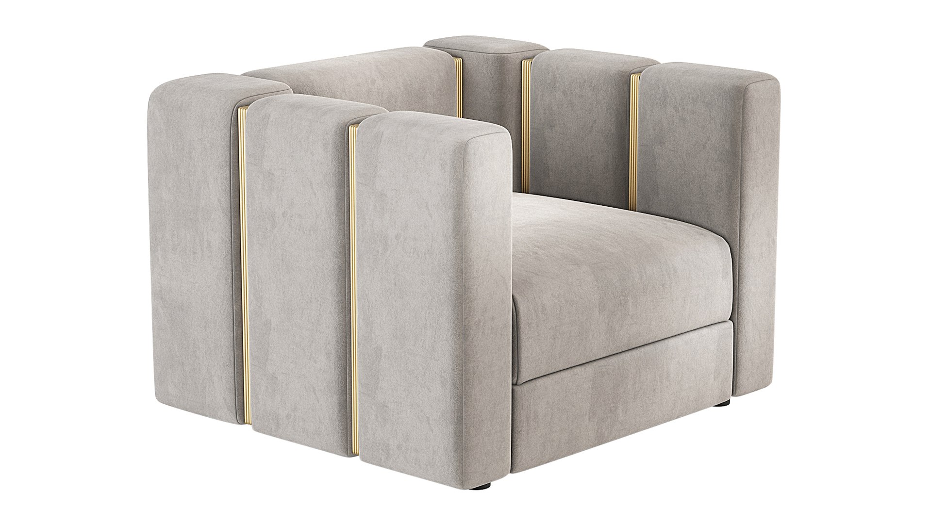Rugiano Italia Club ArmchairCorona 3D - TurboSquid 1800217
