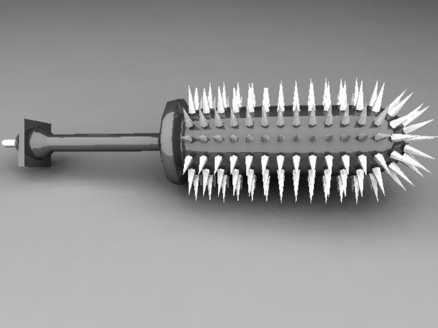 3d fish spine sword 09 model