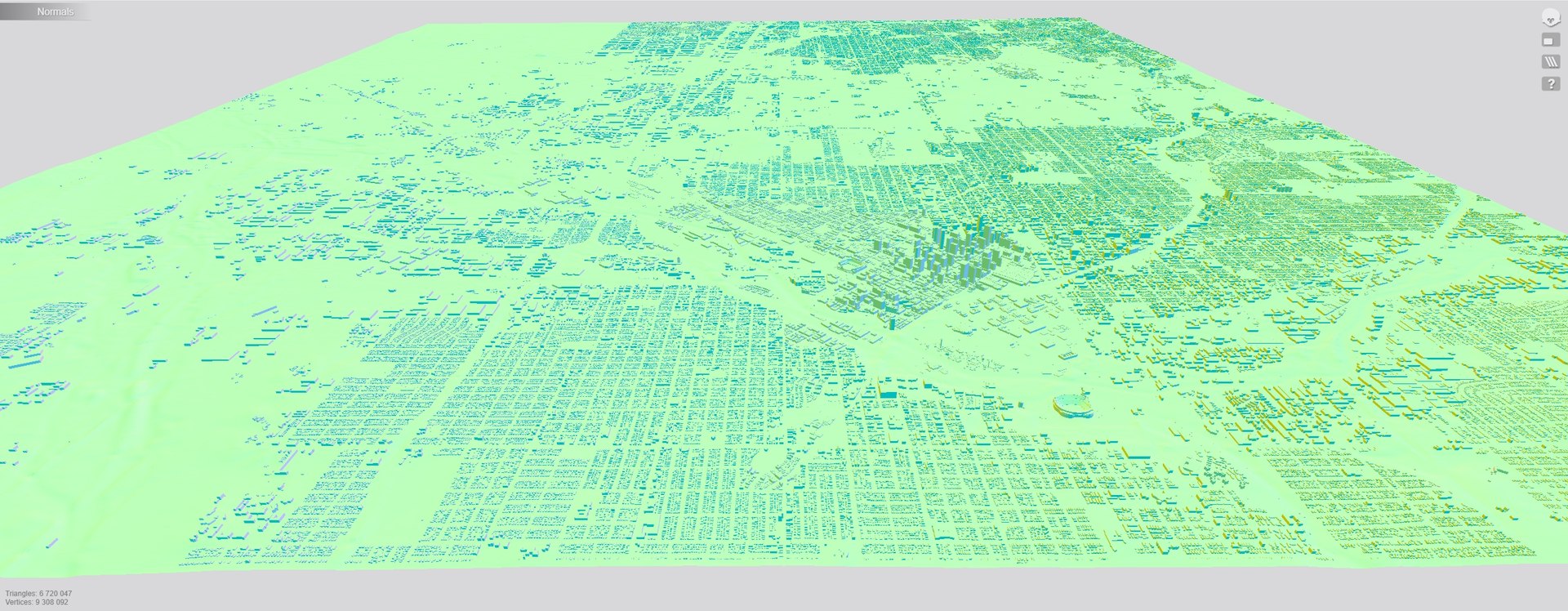 3D Cityscape Denver USA - TurboSquid 2024775