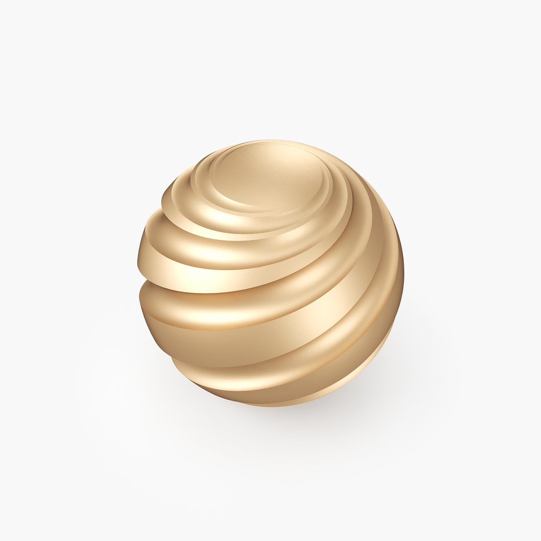 Sphere Spiral 3d Model