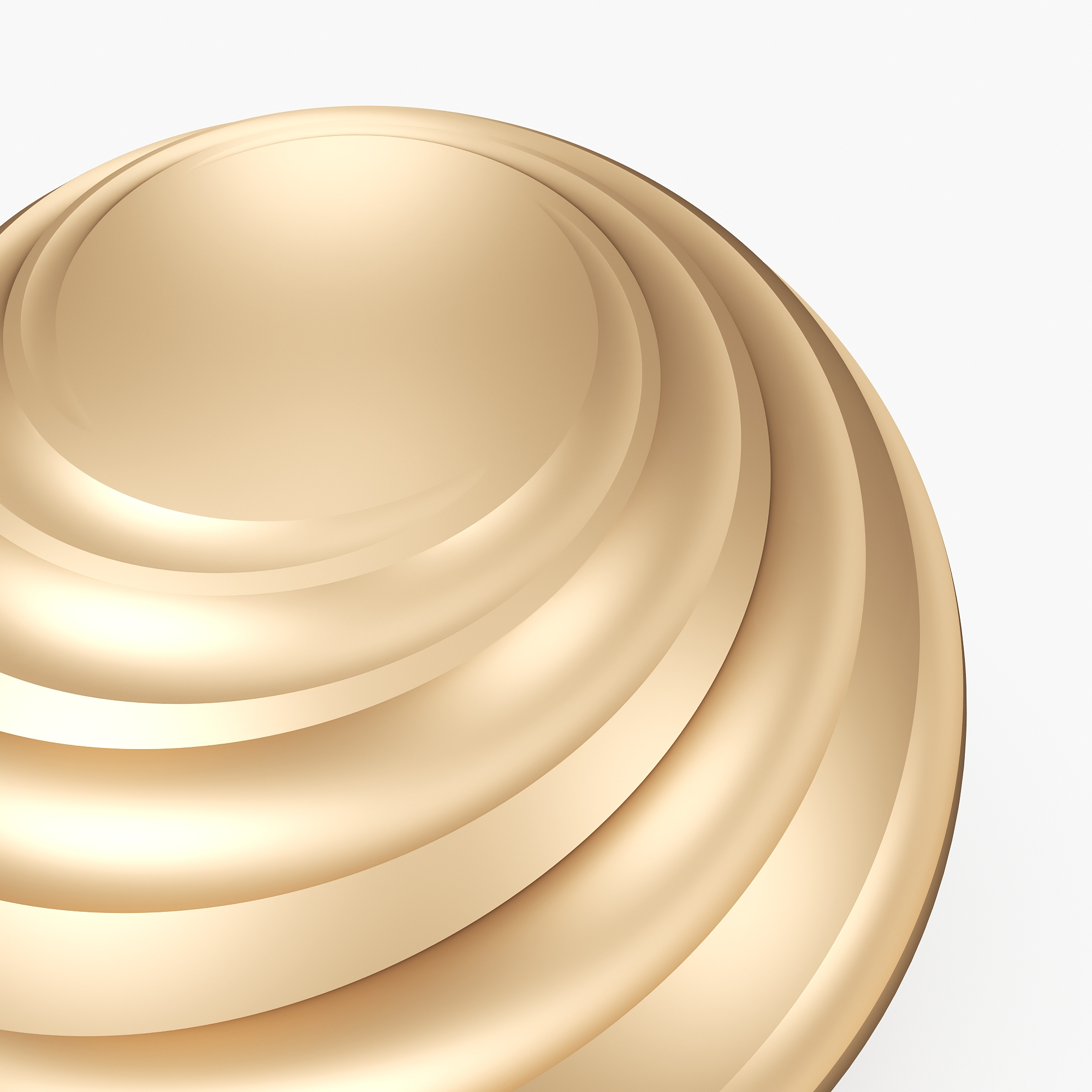 sphere spiral 3d model