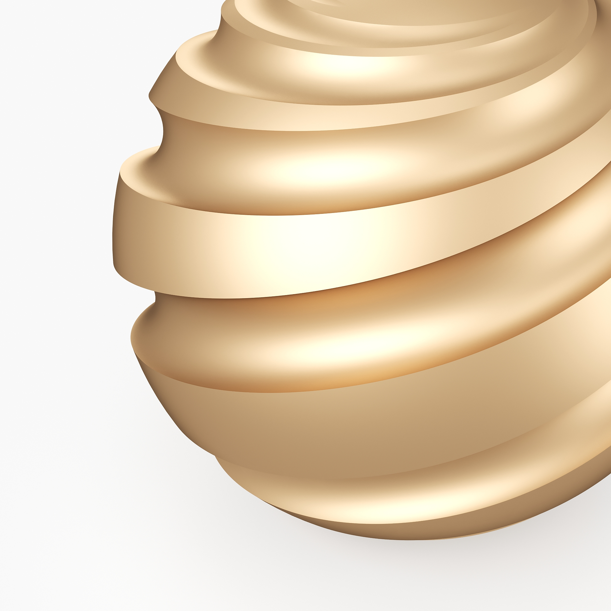 sphere spiral 3d model